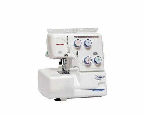 Оверлок Janome Harmony 9002D белый