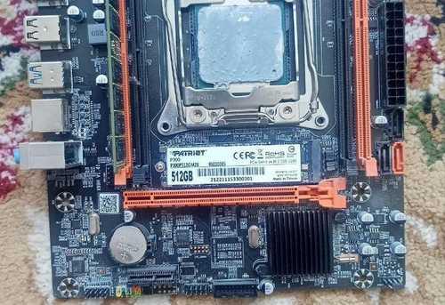 Комплект LGA2011: X99 + Xeon E5 2630v3 + 16GB