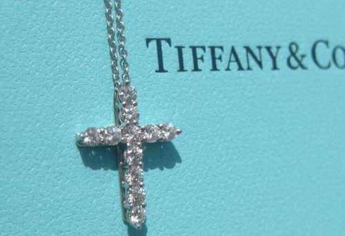 Tiffany цепочка с крестиком