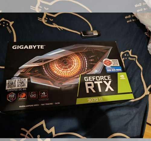 Видеокарта Gigabyte RTX 3070ti gaming