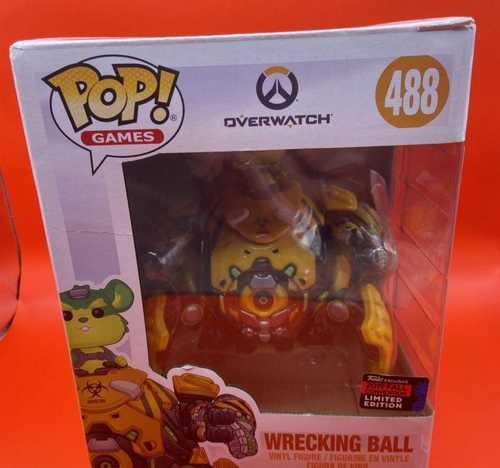 Фигурка Funko Pop Wrecking Ball 480 Overwatch