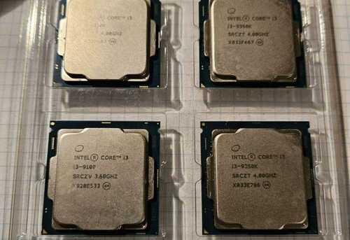 Процессор Intel core i3 9350K