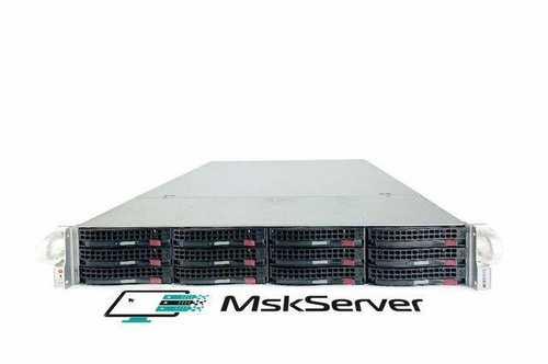 Сервер Supermicro 6028U-trtp+ 2x E5-2630v3 64Gb