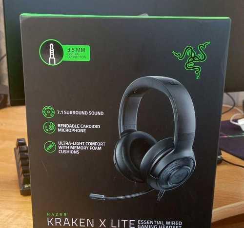 Наушники Razer kraken x lite