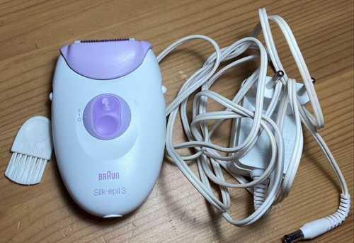 Эпилятор braun silk epil 3