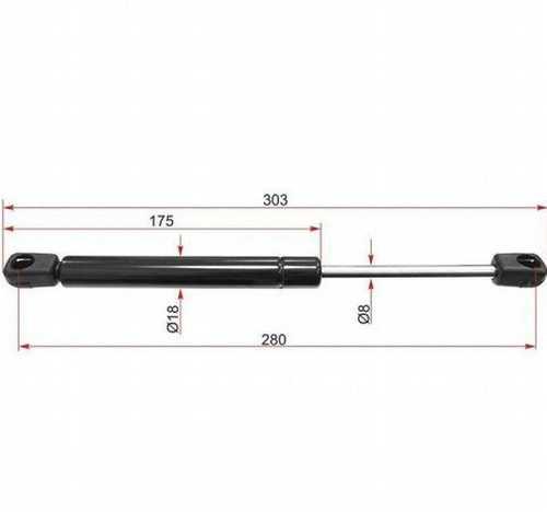 Газовые упоры Volkswagen Passat (B5) 2001-2005 FL