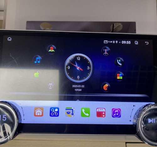 Магнитола Android 10.1, 2 64gb, 2k, qled,универс