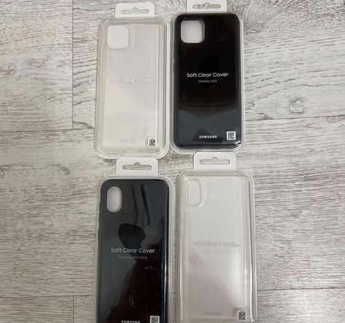 Чехол на Samsung galaxy a03 Core soft clear cover