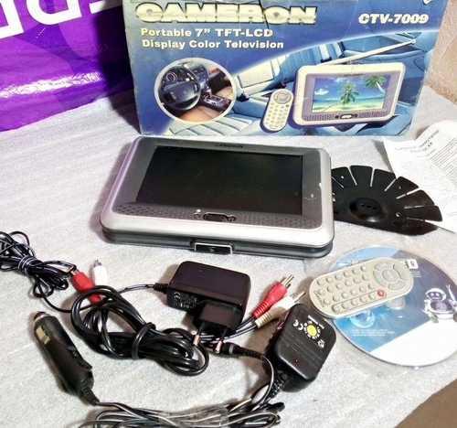 Aвтoмoбильный Телeвизоp саmeron cтv-7009