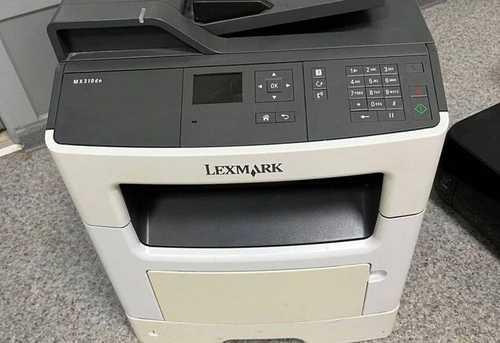 Мфу лазерный принтер lexmark MX310dn