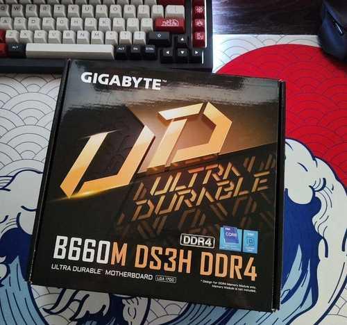 Материнская плата Gigabyte b660m ds3h ddr4 lga1700