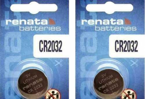 Батарейка Renata 2032 2шт