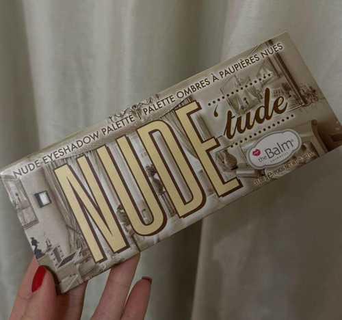 Палетка теней The balm nude