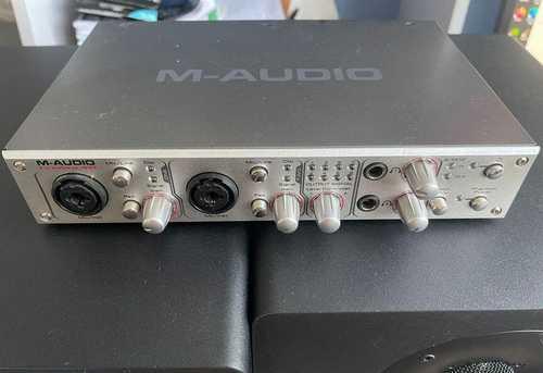 Внешняя звуковая карта m audio fireWire 410