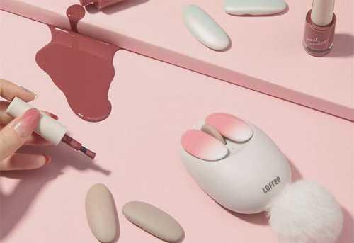 Мышь Беспроводная Xiaomi Lofree Petal Розовая