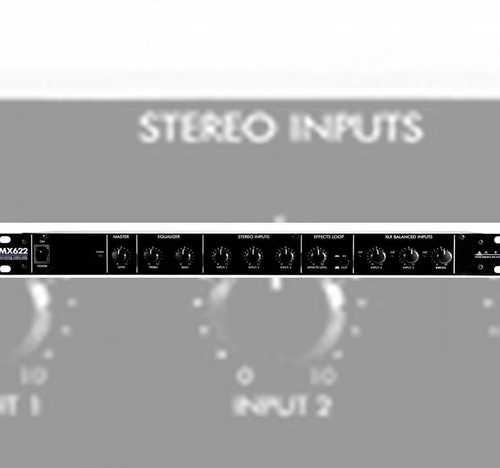 ART MX622 6-ти канальный рзковый микшер