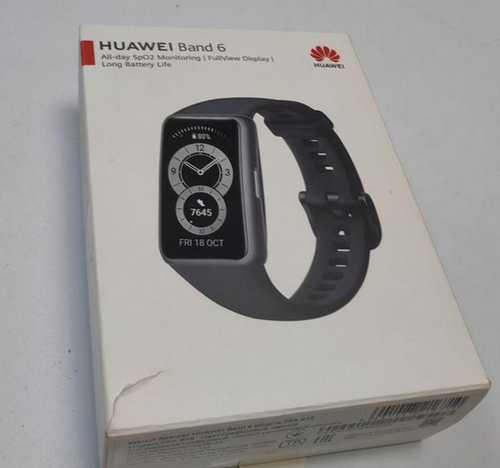 Коробка от фитнес браслета Huawei Band 6