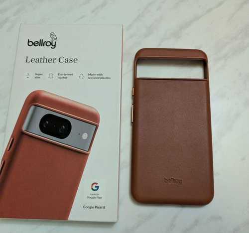 Чехол Bellroy Terracotta Pixel 8