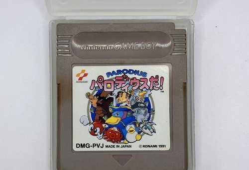 Игра Parodius Da для Game Boy оригинал