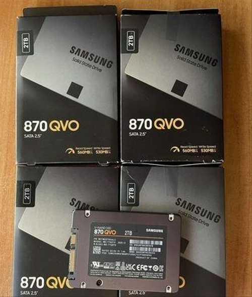 SSD Samsung 870 QVO 2.5" SATA 2 TB