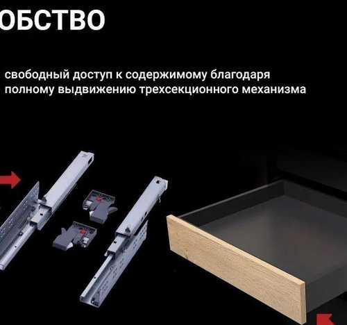 Направляющие для выдвижных ящиков