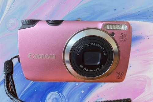 Фотоаппарат Canon A3300iS Pink
