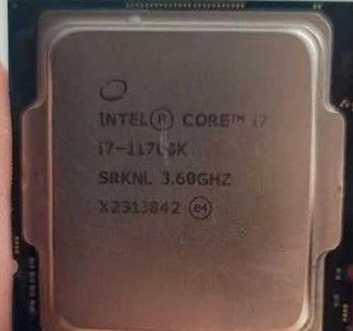 Процессор intel core i7 11700k