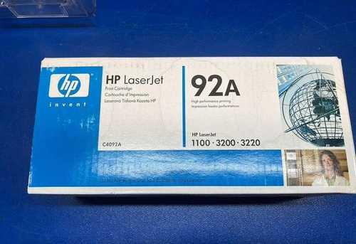 Картридж лазерный C4092A HP