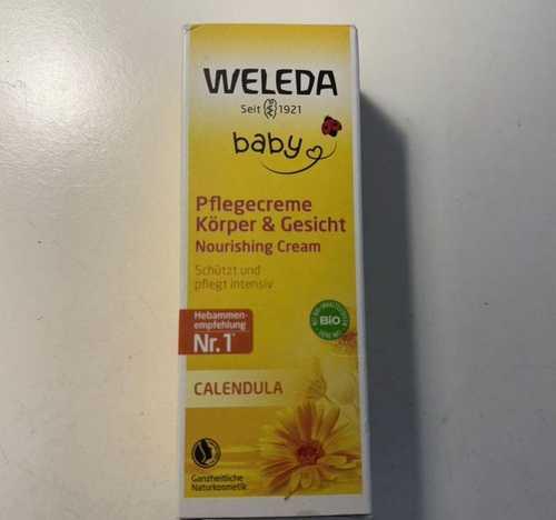 Weleda calendula nappy change cream