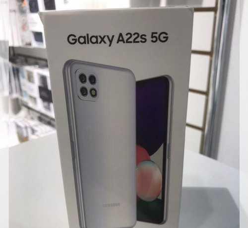 Новый Samsung Galaxy A22s 5G 4/128GB белый