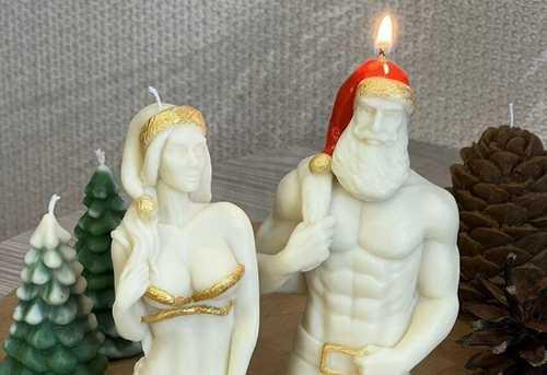 Свечи новогодние в подарок