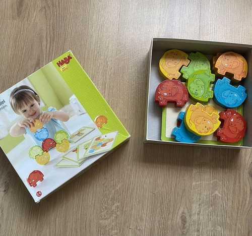 Haba игра балансир Слоники
