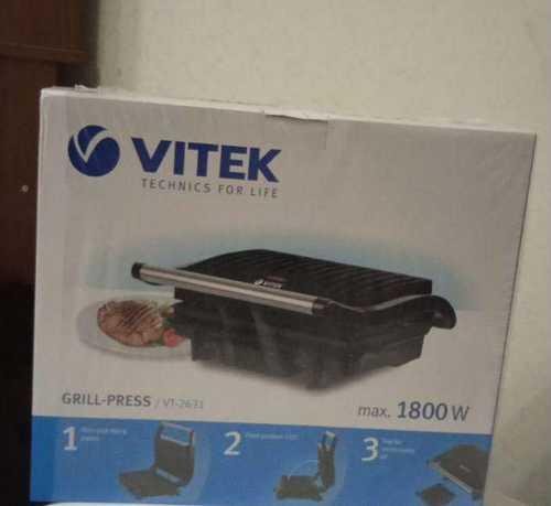 Гриль пресс vitek