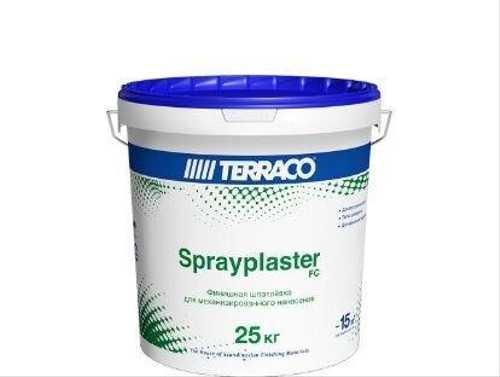 Шпатлевка финишная Terraco Sprayplaster 25кг