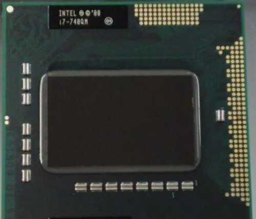 Процессор для ноутбука i7 740QM slbqg