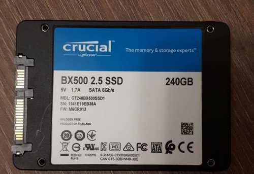 SSD диск Crucial BX500 240 гб