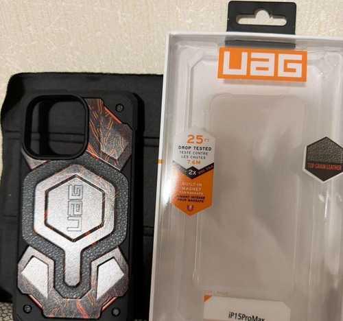 Чехол противоударный Uag iPhone 15 pro max