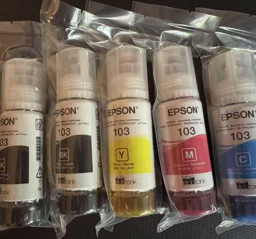 Чернила epson 103 оригинал филипины