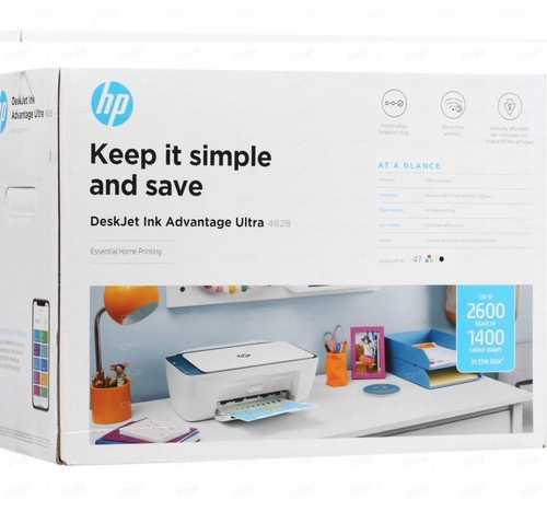 Мфу HP DeskJet Ultra 4828 новый чек