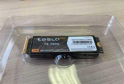 Быстрый SSD для PS5 2тб с радиатором (Tesla)