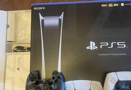 Sony PS5 как новый, 3 Ревизия, геймпад, 4 игры
