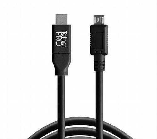 Tether Tools USB-C to 2.0 Micro-B 5-Pin 4.6m