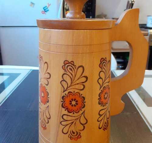 Деревянная кружка СССР