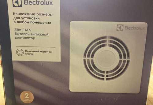 Вентилятор вытяжной Electrolux Slim eafs 100