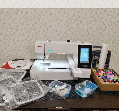 Вышивальная машина janome memory craft 500e LE