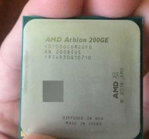 Процессор amd athlon 200ge