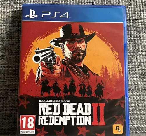 Red dead redemption 2 ps4 диск