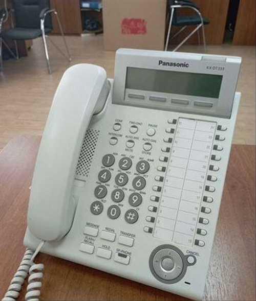 Цифровой системный телефон Panasonic KX-DT333RU