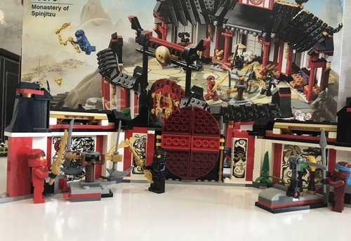 Lego ninjago(лего ниндзяго) Храм кружитцу