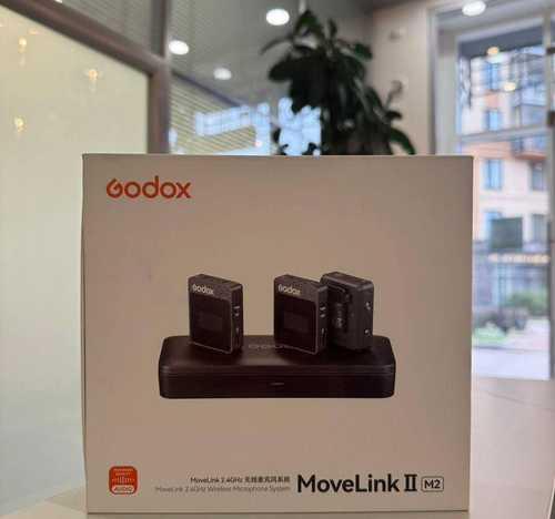 Петличный микрофон Godox Movelink II М2